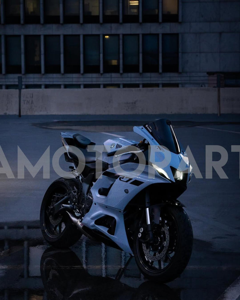 Amotopart 2021-2025 Yamaha YZF-R7 Gloss Gray Fairing Kit