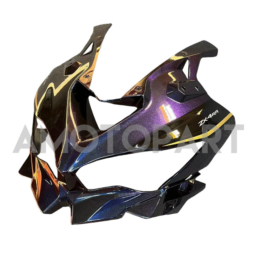 Amotopart 2019-2025 Kawasaki Ninja ZX25R ZX4R ZX4RR Gradient Purple&Bl