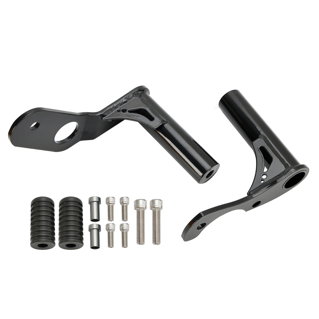 2018+ Road King Softail Rear Engine Guard Crash Bar Frame Protector Bu