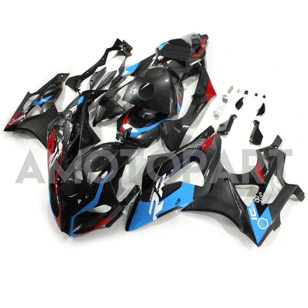 Amotopart 2009-2014 BMW S1000RR Carbon Fiber Pattern Fairing Kit