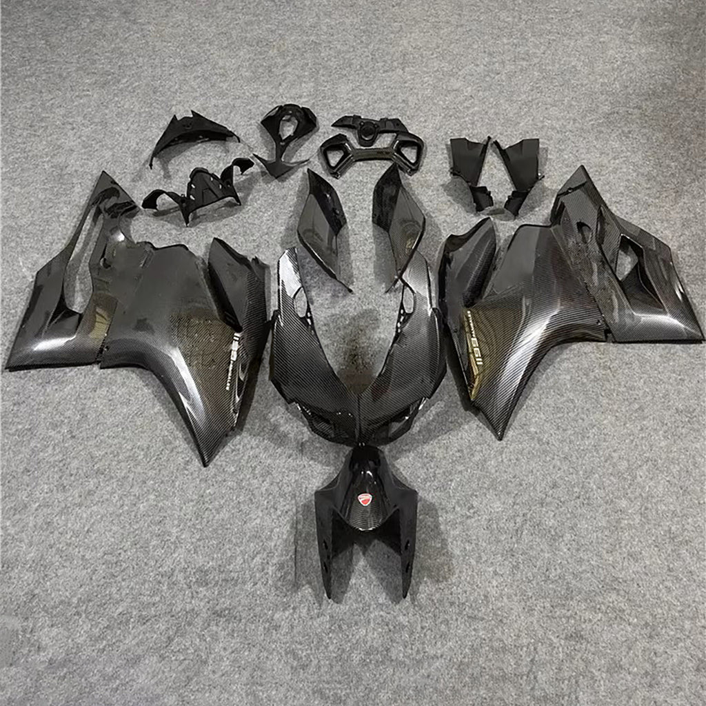 Amotopart 2012-2015 Ducati 899 Carbon Fiber Pattern Fairing Kit