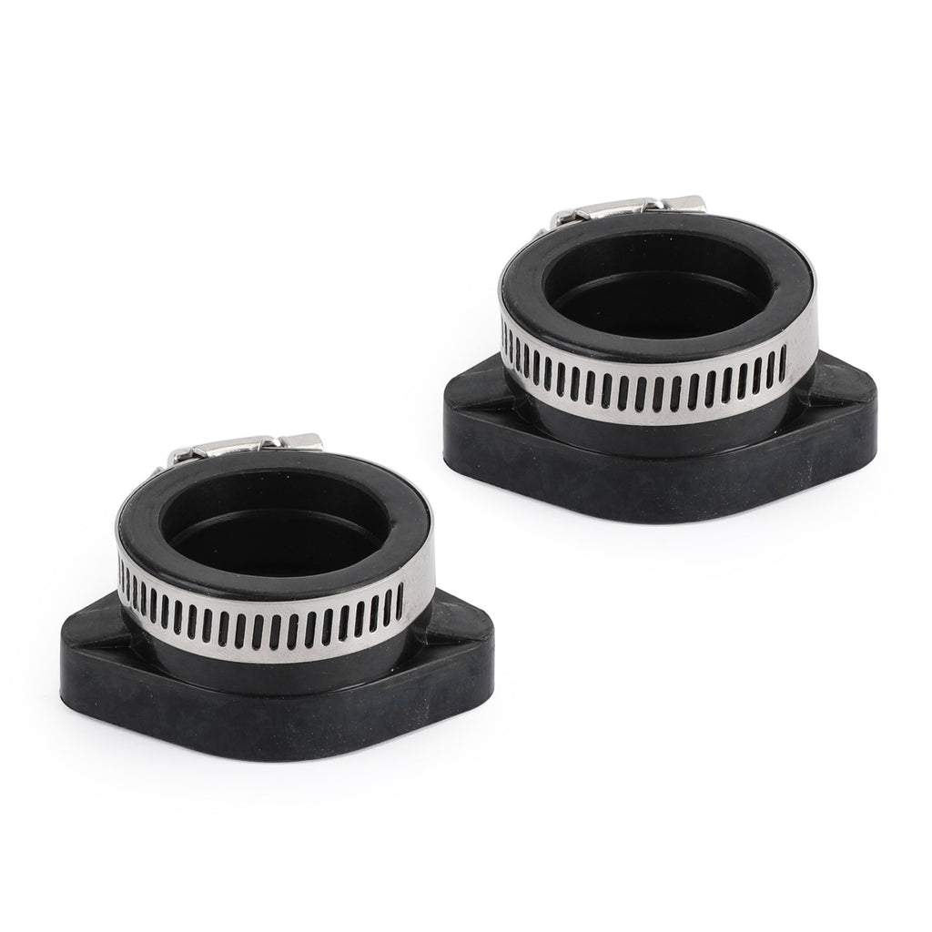 2x 28mm INTAKE CARB BOOT FLANGE MANIFOLD INTAKE For 110 125 140 150 16