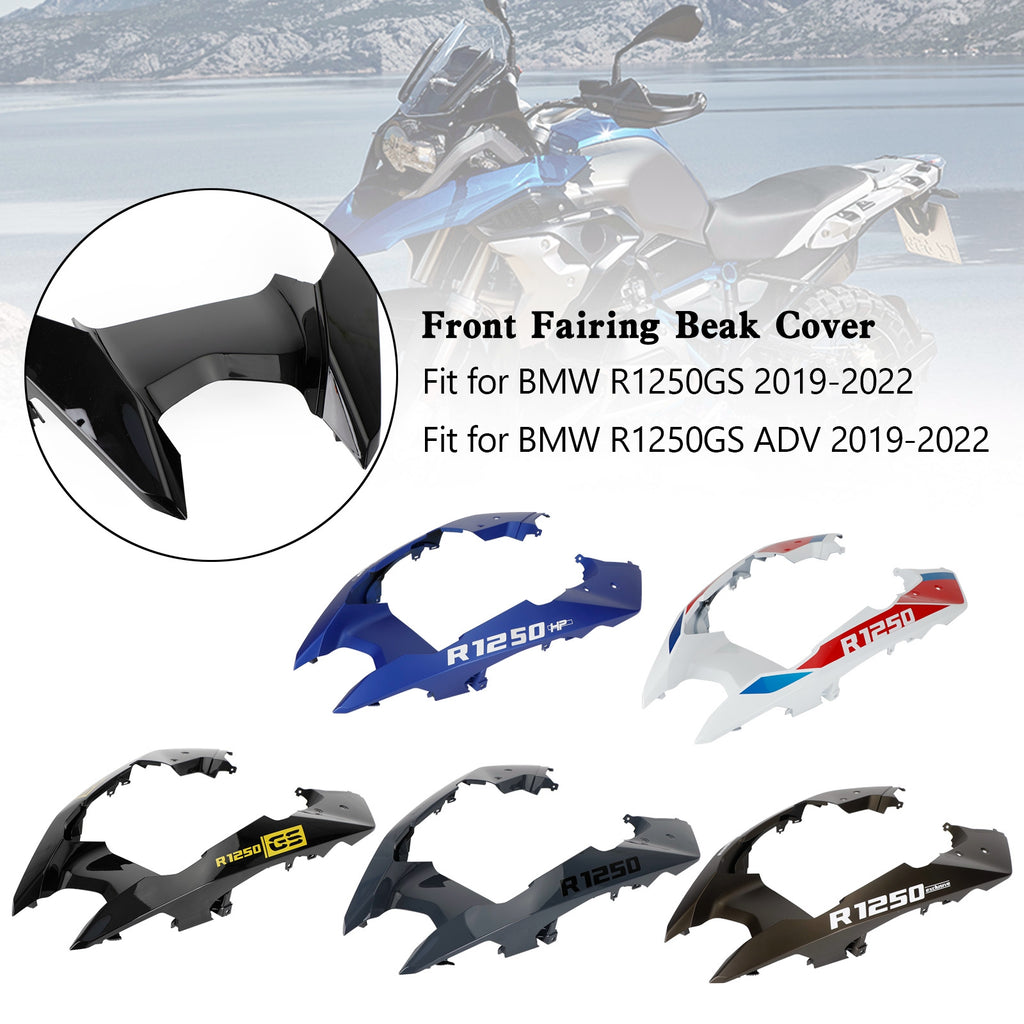 Front Nose Fairing Beak Fender Cover For BMW R1250GS ADV 2019-2023 Cop