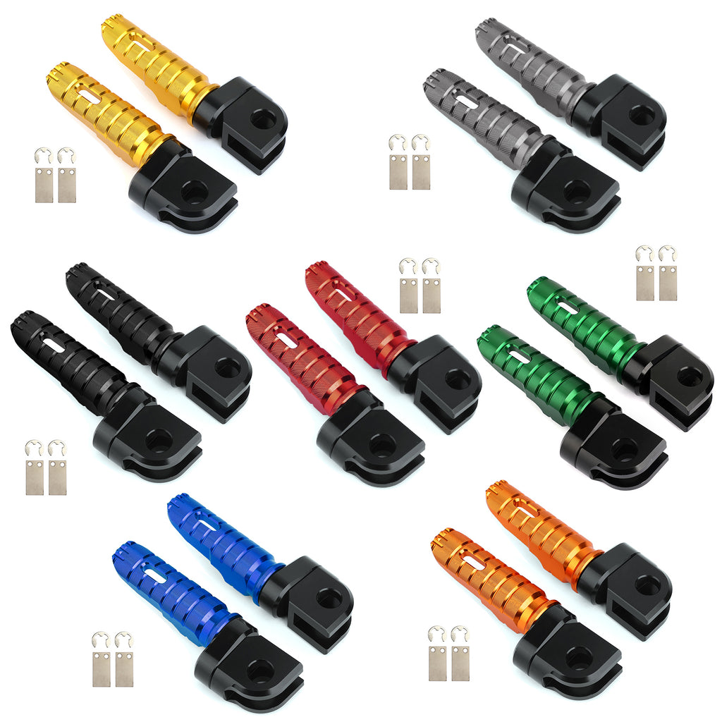 Front Footrests Foot Peg for KAWASAKI Z300 Z400 Z800 Z650 Z900 Z1000 N