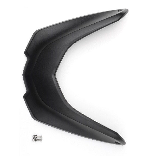 Black Front Hugger Wheel Cover Beak Extension For BMW R1200GS LC 2013-